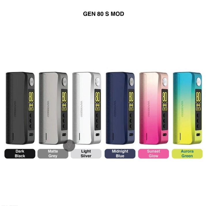 Jual Vaporesso Gen 80S MOD ONLY 100% Authentic / Gen80S Gen 80S Box Mod ...