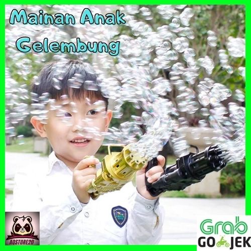 Jual MAINAN GELEMBUNG ANAK ELEKTRIK SENJATA PISTOL GUN BUBBLE SABUN ...