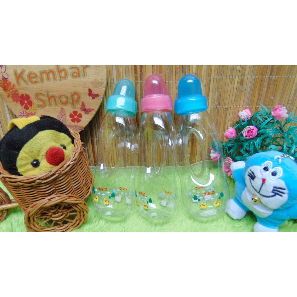 Jual kembarshop Botol Susu Dot Bayi Ninio Easy Hold Training Bottle ...