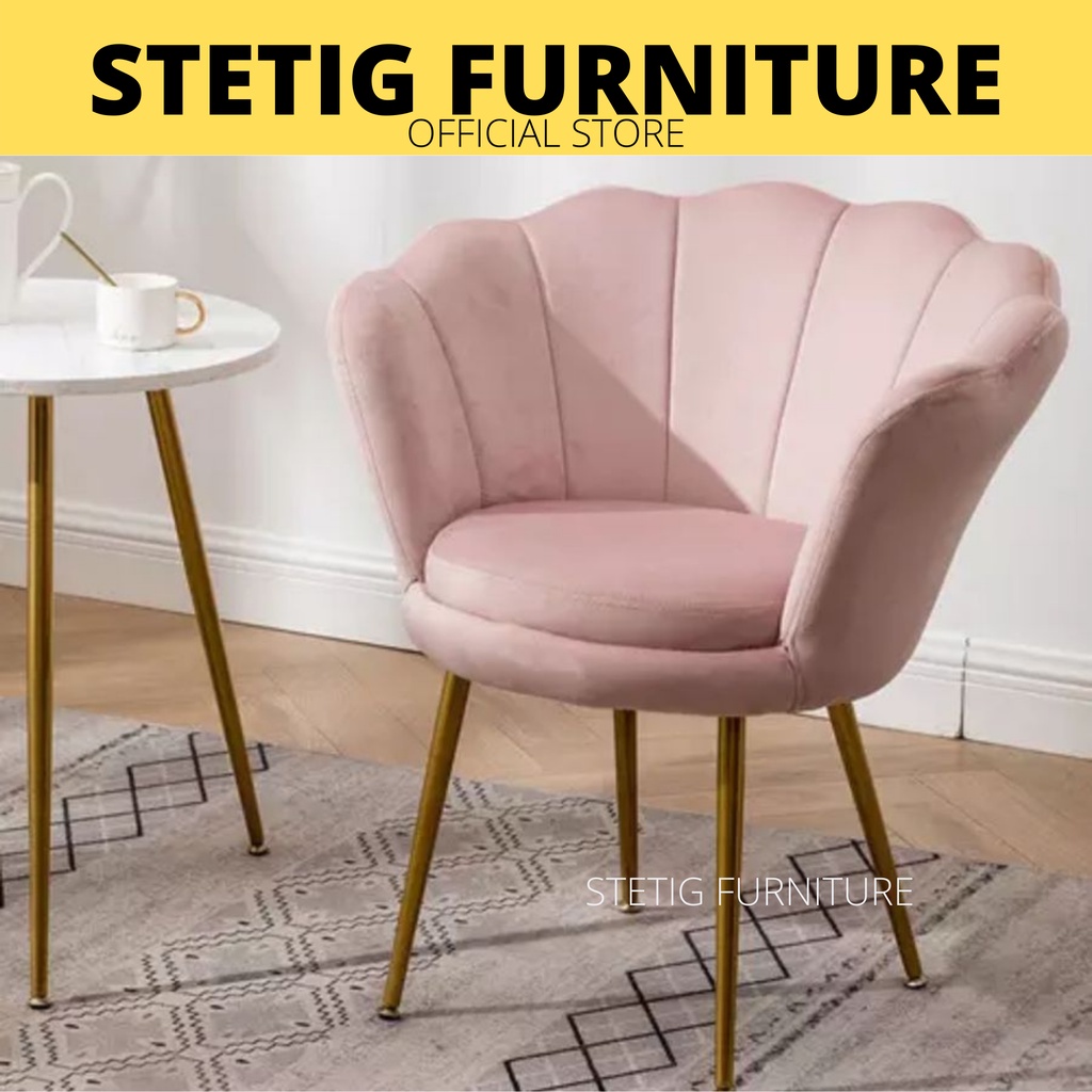 Jual Kursi Aesthetic Camelia sofa | Shopee Indonesia