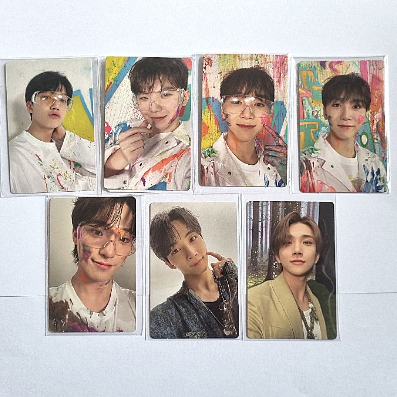 Jual SEVENTEEN Jeonghan Joshua Woozi Seungkwan Dino face the sun fts carver photocard | Shopee ...