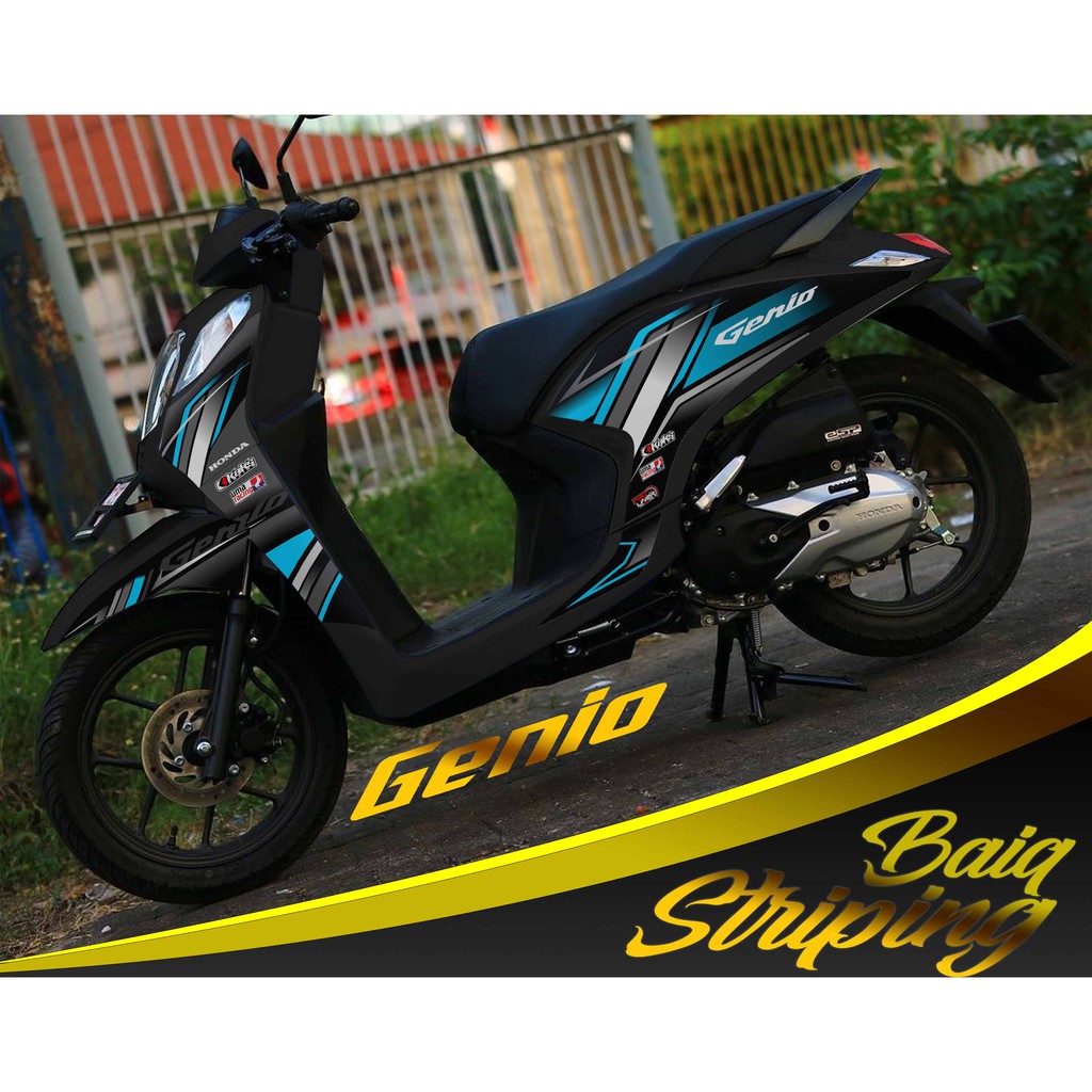 Jual STRIPING GENIO KONTES- STIKER LIST VARIASI HONDA GENIO GRAFIS ...