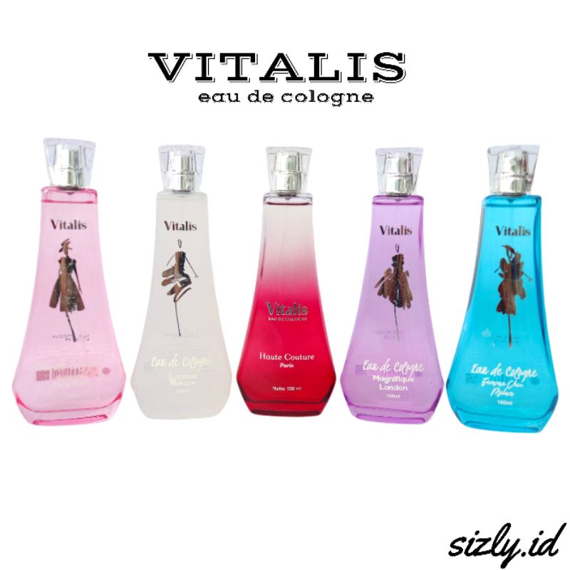 Jual Vitalis Eau de Cologne 100ml / Parfum Vitalis 100ml (Kemasan Baru ...