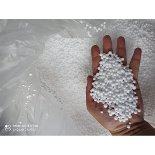 Jual Butiran styrofoam 1/2 kg bijih sterofoam butiran gabus isi beanbag ...