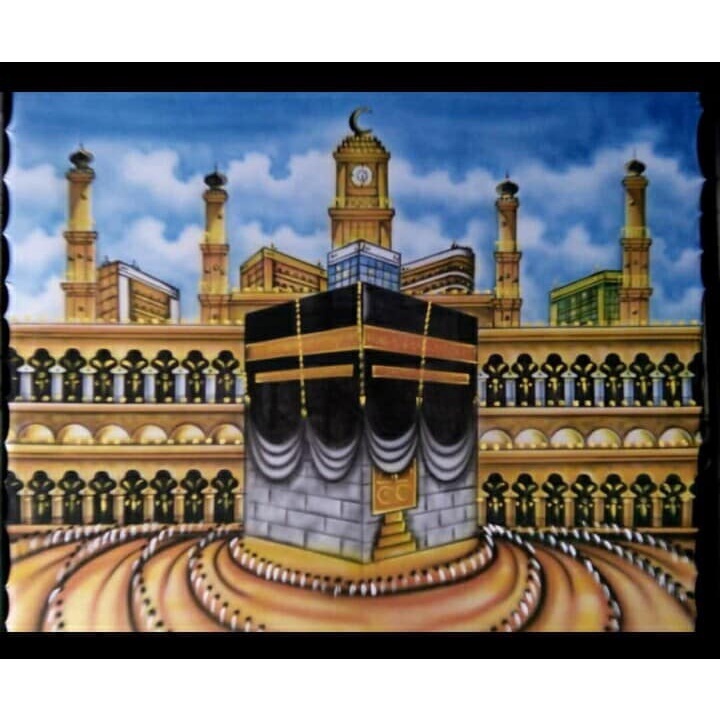 Jual Background foto motif manasik Haji ukuran 2,5mx3m | Shopee Indonesia