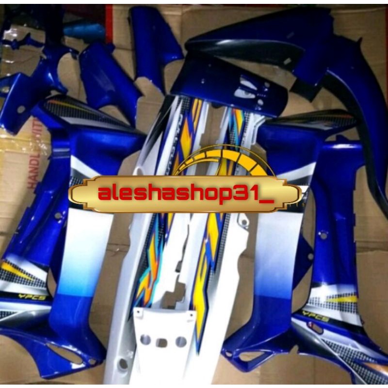 Jual Cover Body Full Body Halus Motor Yamaha F1ZR Poswan warna Merah ...