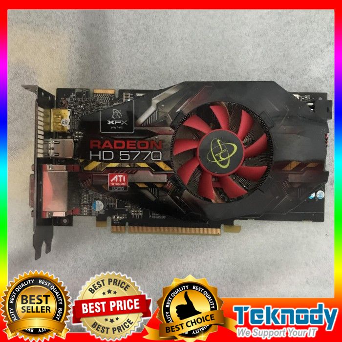 Jual XFX Radeon HD 5770 HD5770 1GB GDDR5 128 Bit Minus Tak Tampil ...