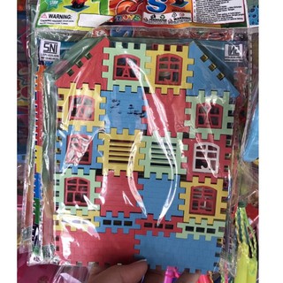 Jual mainan rumah rumahan susun rumah rainbow murah | Shopee Indonesia