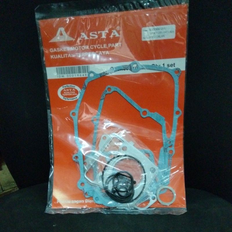 Jual Paking Gasket Fullset Full Set Pulset Honda BLADE NEW 125 FI BLED SUPRA X125 INJECTION HELM ...