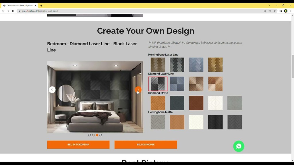 Produk SWP - Syntheticwood Wall Panel | Shopee Indonesia