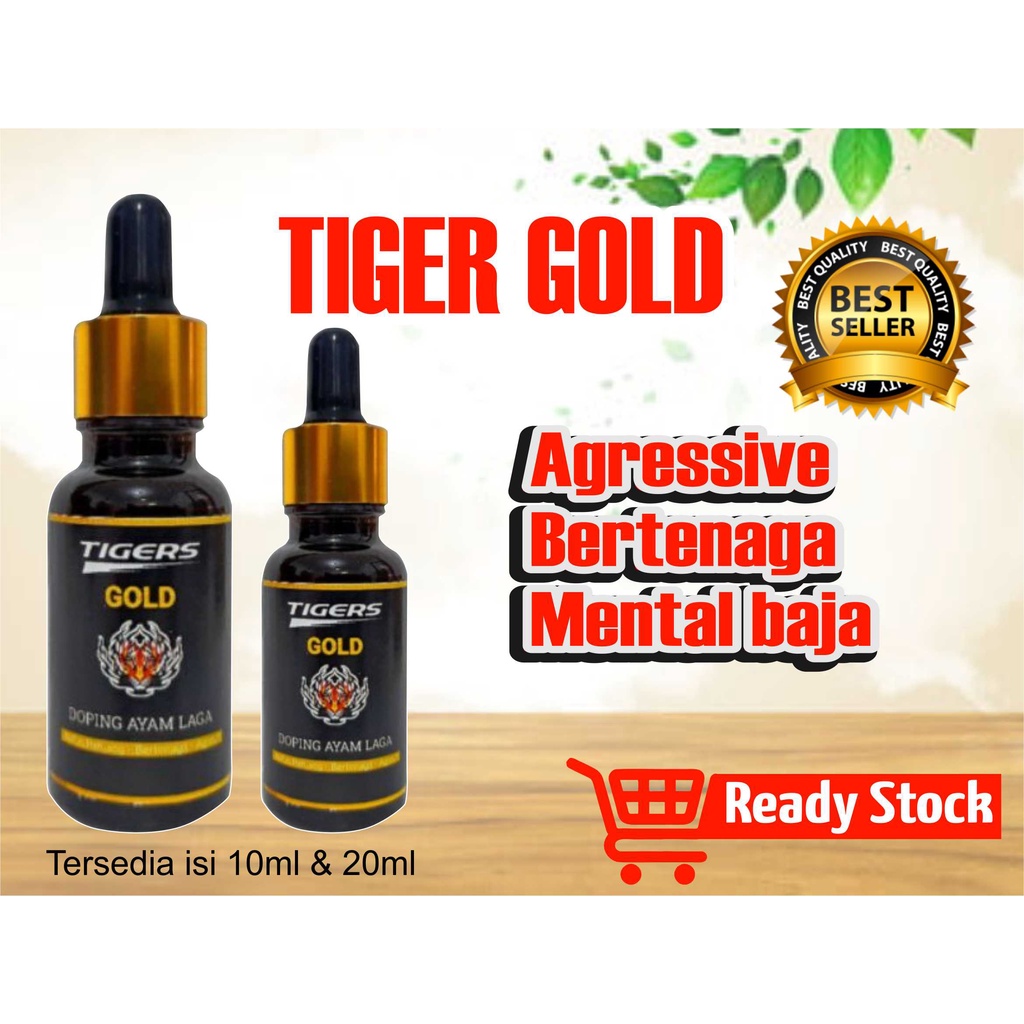 Jual doping ayam tiger gold 20ml | Shopee Indonesia
