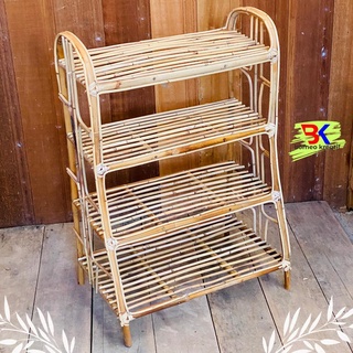 Jual Rak Sepatu Rotan / Rak Sandal Rotan / Rak Kain Rotan | Shopee ...