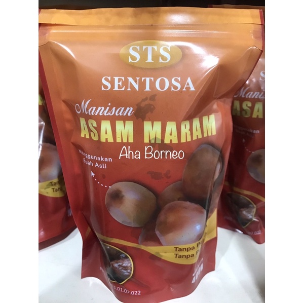 Jual Atapson Sentosa Tebas / Asam Maram Manisan Khas Kalimantan / Asam ...