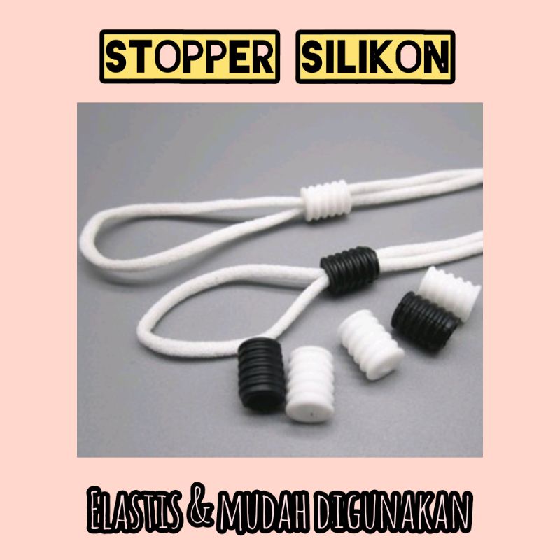 Jual stopper silikon / stopper tali masker | Shopee Indonesia