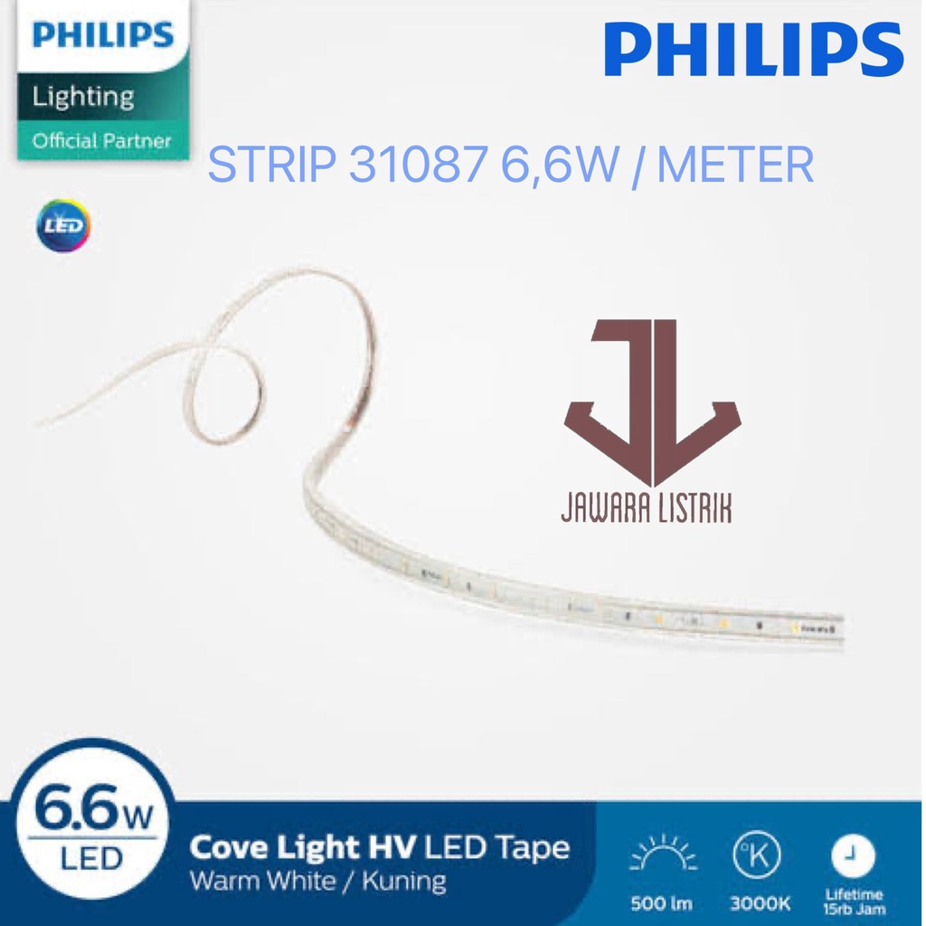 Jual PHILIPS LED STRIP LAMPU SELANG METERAN DLI 31087 HV LED TAPE HL 6 ...