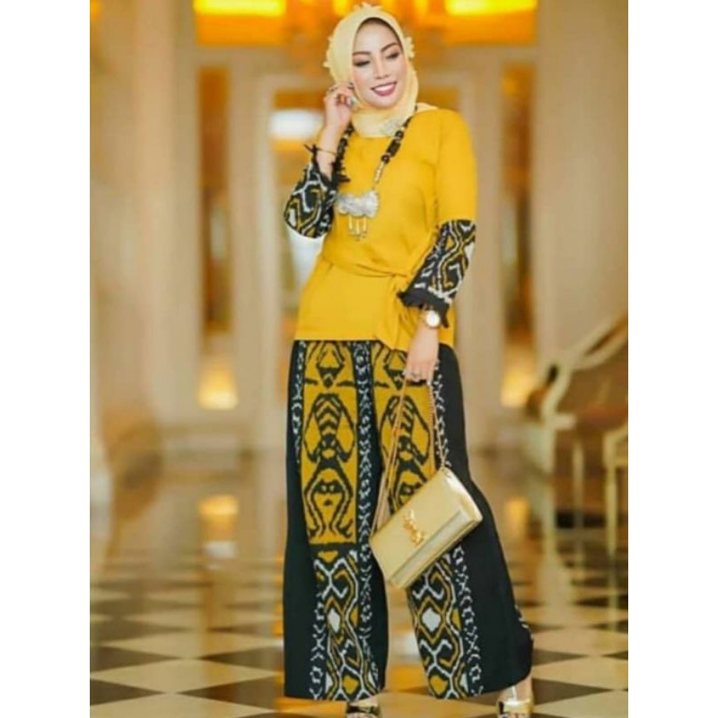 Jual PAKAIAN TENUN MODEL SETELAN/TUNIK/ROK SPAN/OUTER/KAIN TENUN IKAT ...