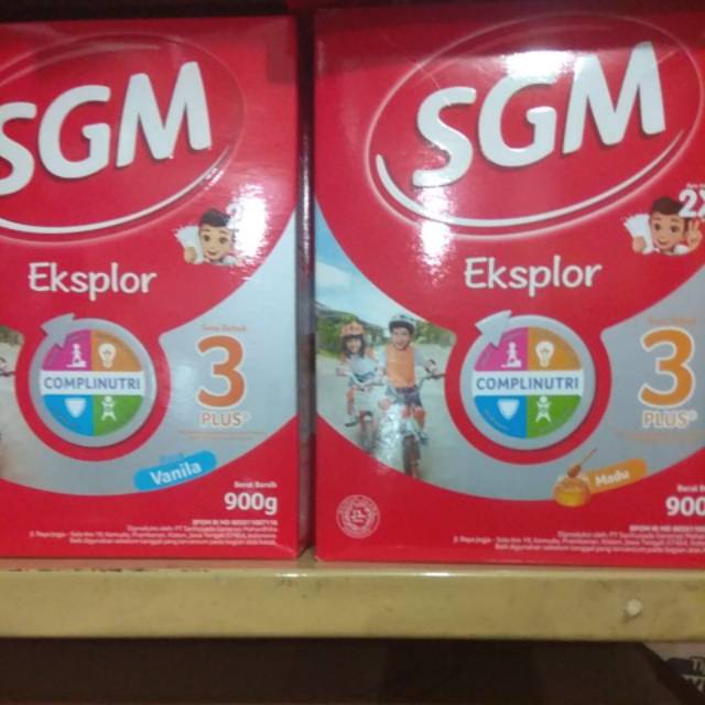 Jual Sgm eksplor 3+ madu,vanila 900gr Indonesia|Shopee Indonesia