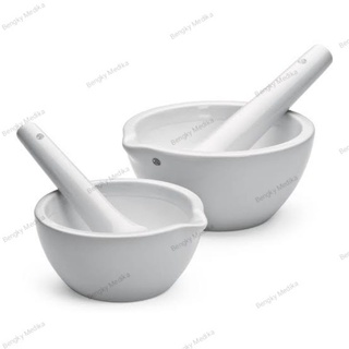 Jual Mortar 22cm Stamper 22cm Lumpang Penumbuk Obat Mortal Penggerus ...