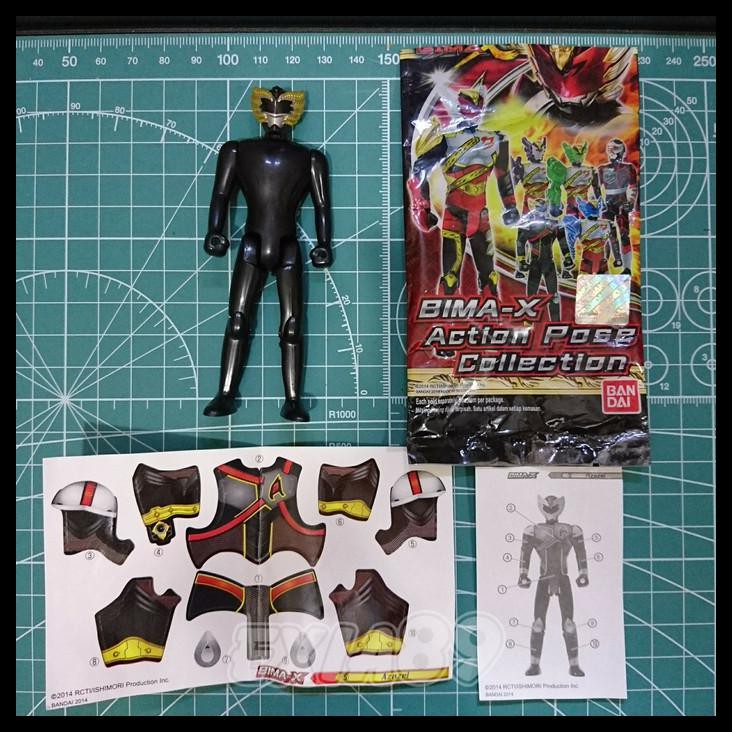Jual Satria Garuda Bima X Action Pose Collection - Azazel Bandai 201117 ...