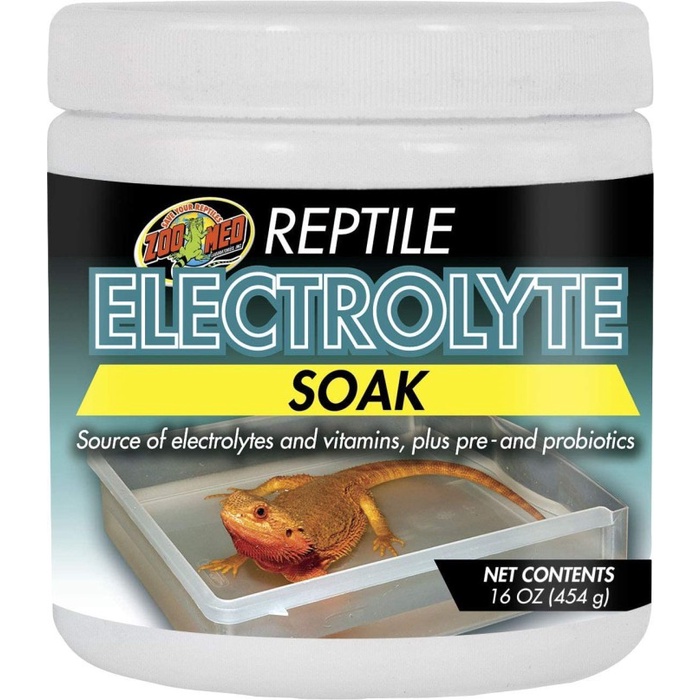 Jual ZOOMED Vitamin Reptil Reptile Zoo Med Electrolyte Soak Snake BD Gecko Sulcata ALdabra 454gr ...