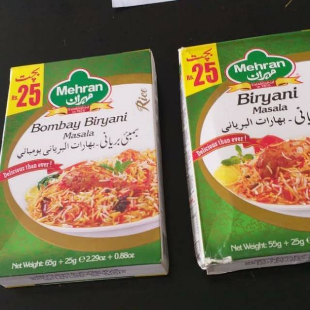 Jual BUMBU RACIK BERYANI / BUMBU BIRYANI / BUMBU MEHRAN / TIMUR TENGAH ...