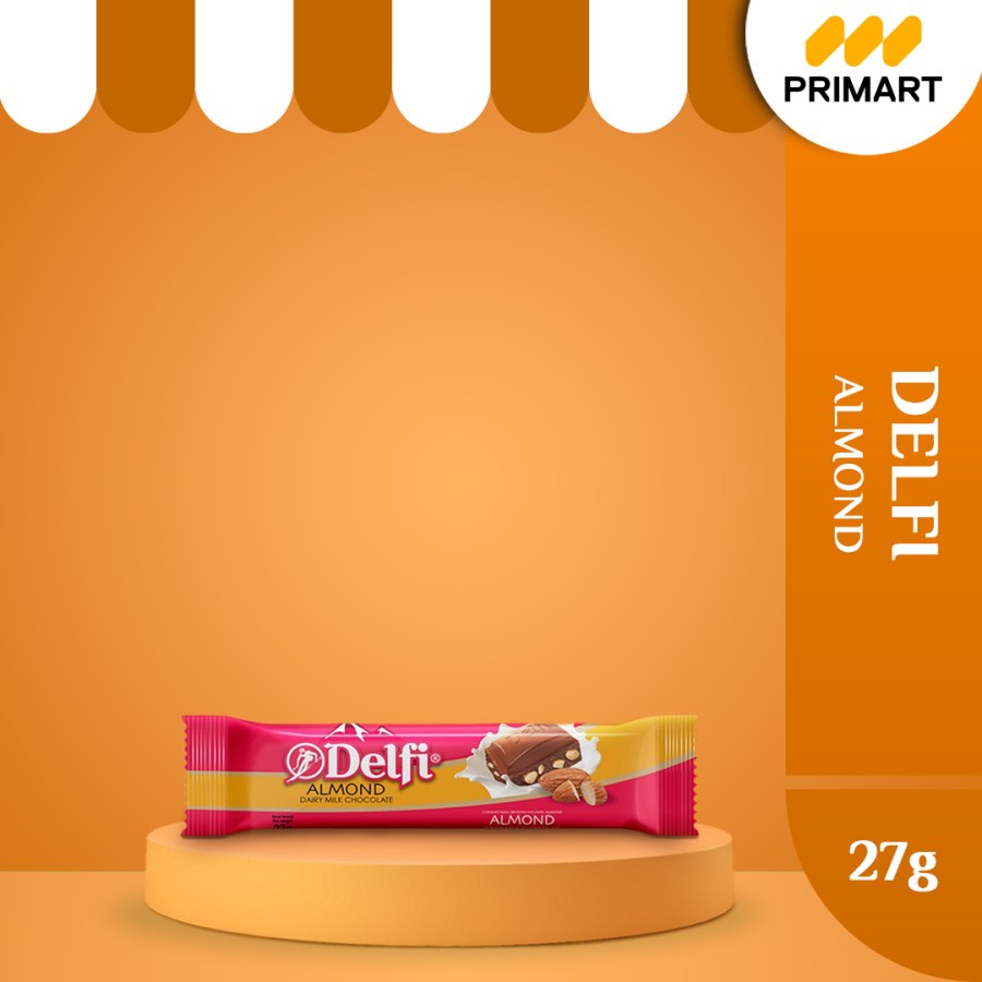 Jual Delfi Coklat Almond 27g | Shopee Indonesia