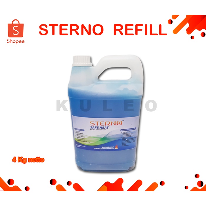 Jual Sterno Gel (Jelly) Biru 5 Kg Refill / Isi Ulang untuk Pemanas ...