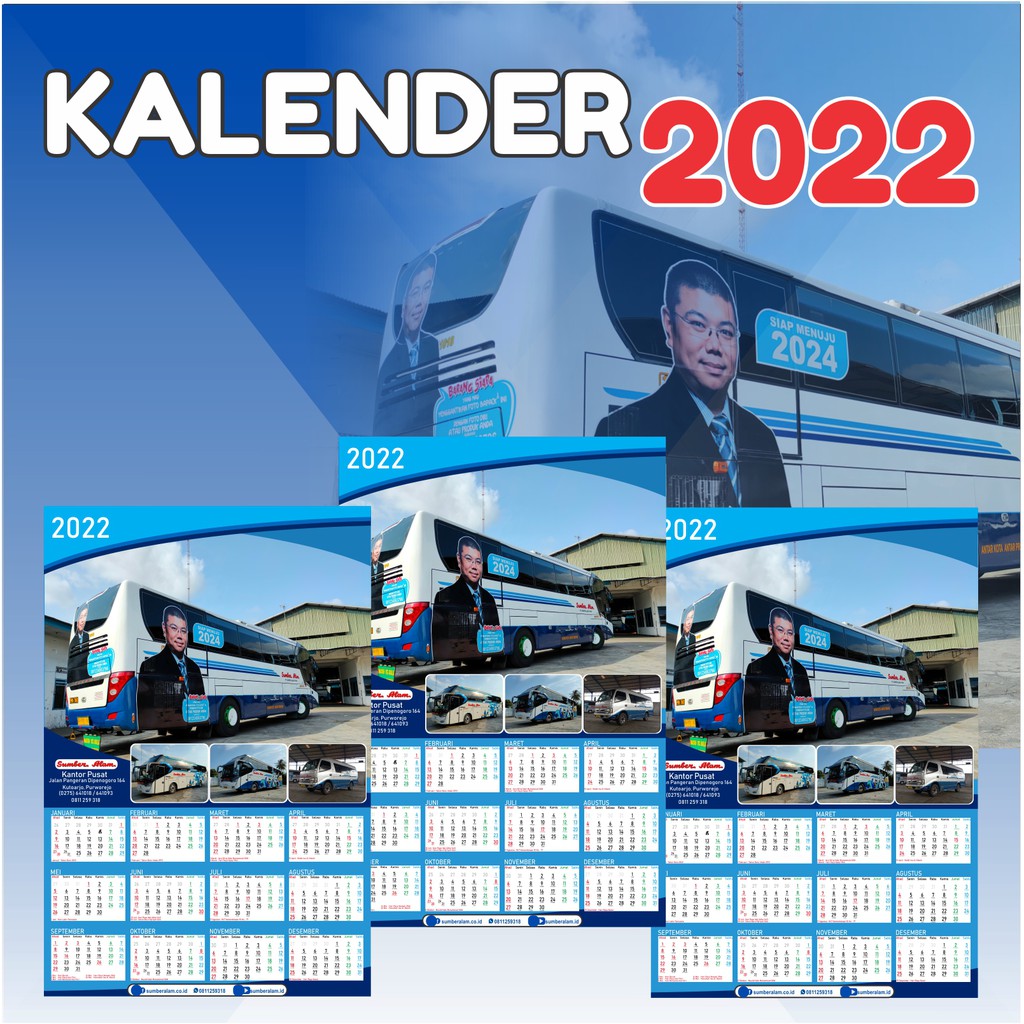 Jual Kalender Dinding 2022 bus sumber alam | Kalding 2022 | Shopee ...