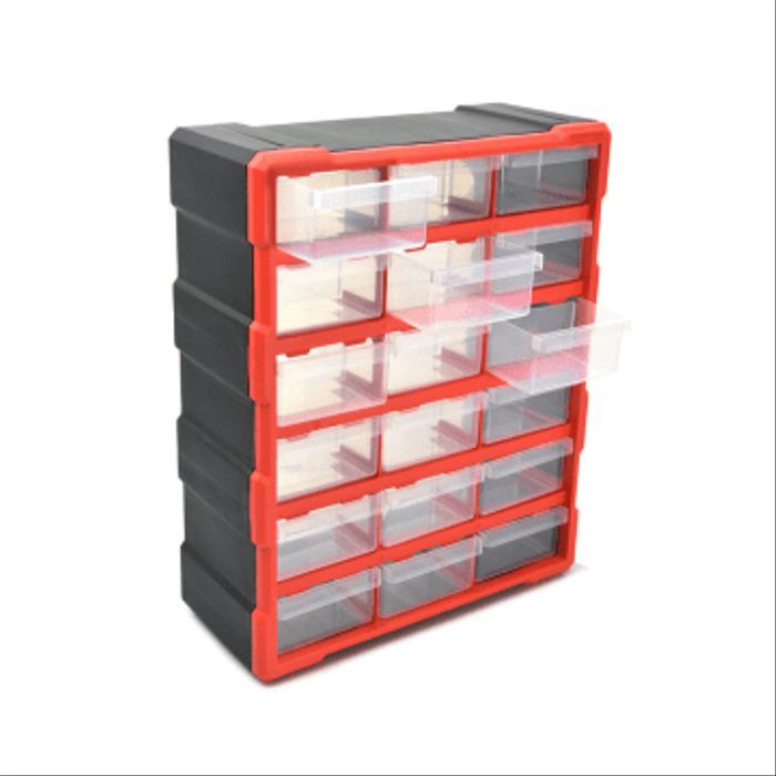 Jual KRISBOW TOOL BOX STORAGE BIN DRAWERS KOTAK BAUT MUR TEMPAT ...