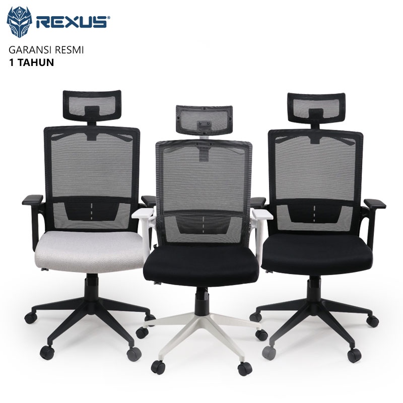 Jual Kursi Rexus NC1 Ergonomic Office Chair | Shopee Indonesia