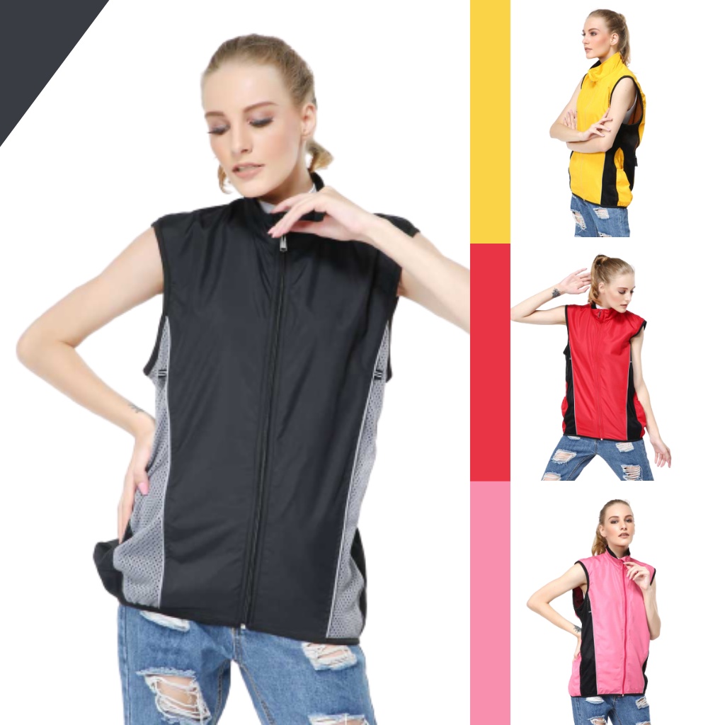 Jual Vest Sepeda Rompi Lari Balap Set Olahraga Rompi Badminton Rompi ...