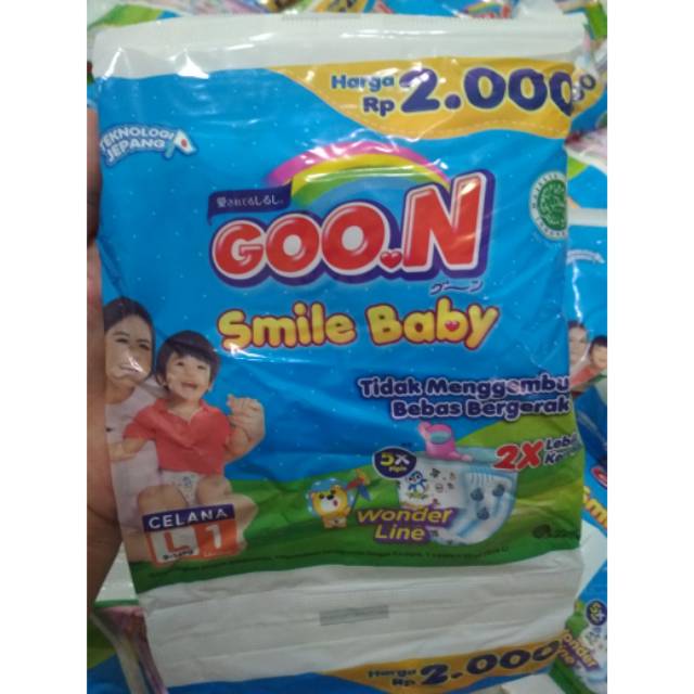 Jual Goon Smile Baby Pants L Renceng Indonesia|Shopee Indonesia