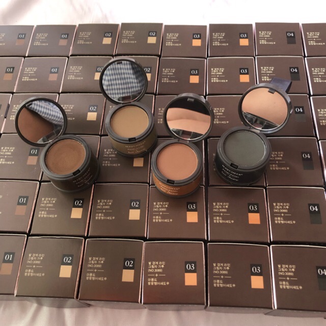 READY ! MAYCHEER Hair Line Shadow Powder ( 4 pilihan warna ) | Shopee ...