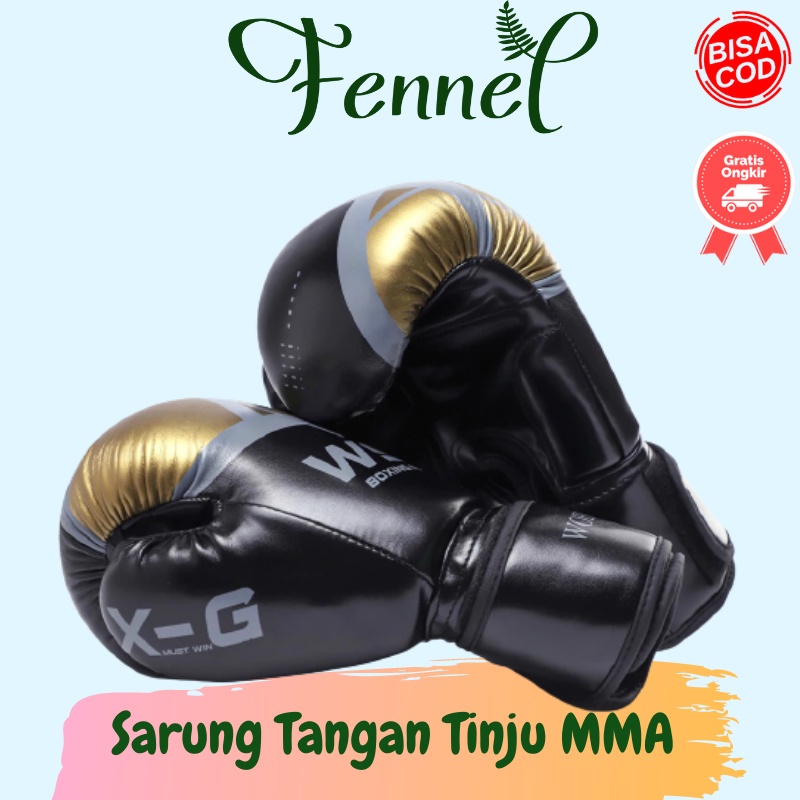Jual Sarung Tangan Tinju MMA UFC Boxing Muay Thai FE-BO002 | Shopee ...