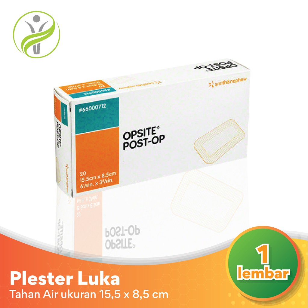 OPSITE POST-OP 15,5 cm x 8,5 cm - Plester Luka Tahan Air | Shopee Indonesia