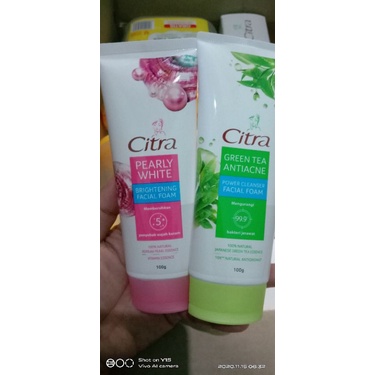 Jual Citra Facial Foam 100g | Shopee Indonesia