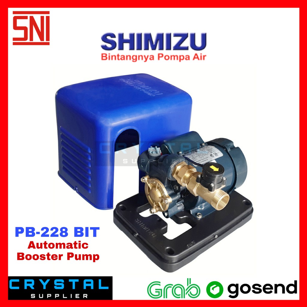 Jual POMPA DORONG SHIMIZU PB-228 BIT / Pompa Air Otomatis Booster Pump ...