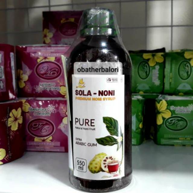 Jual Sola Noni Juice Obat Darah Tinggi Dan Kencing Manis | Shopee Indonesia