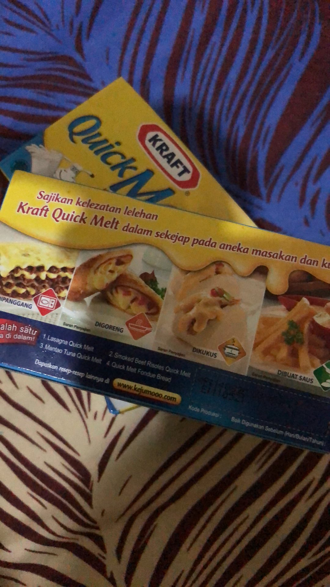 Keju Kraft Quick Melt 165 gram | Shopee Indonesia