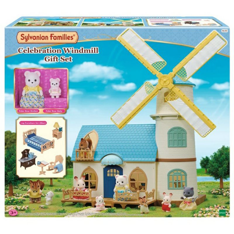 Jual SYLVANIAN FAMILIES CELEBRATION WINDMILL GIFT SET | Shopee Indonesia