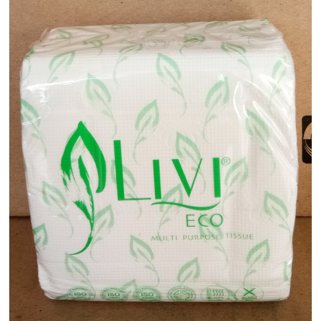 Jual Tissue Livi Eco Multipurpose ( Tissue Meja Makan ) | Shopee Indonesia