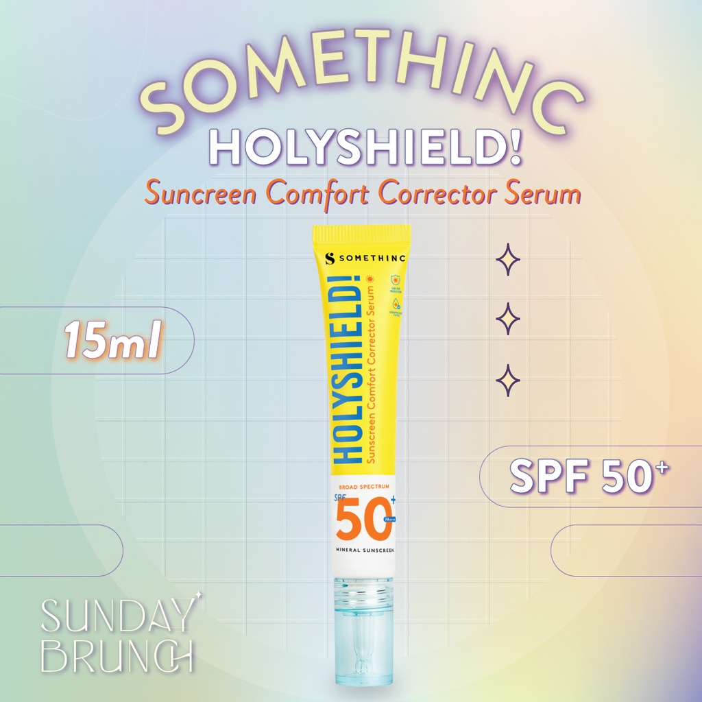 Jual Somethinc Holyshield! Sunscreen Comfort Corrector Serum SPF 50 ...