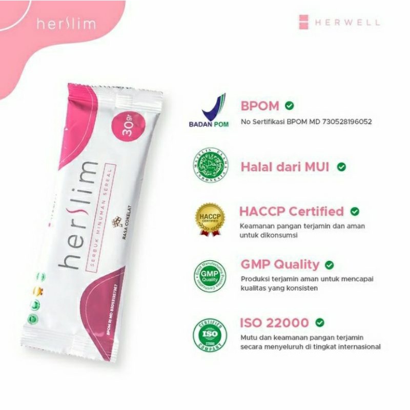Jual Herslim by herwell 1 sachet original | Shopee Indonesia