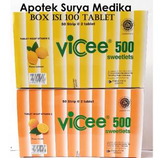 Jual Vicee 500mg tablet.Harga per box 100 tablet. | Shopee Indonesia