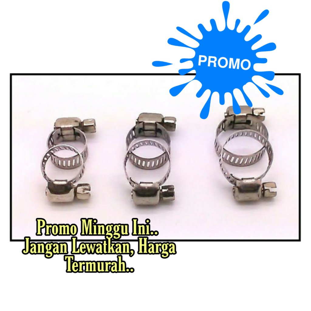 Jual klem selang 1inch/klem besi/pengikat besi/pengikat selang ...