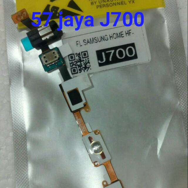 Jual Flexible Home Button Dan Konektor Headset Samsung J700 J7 2015 ...