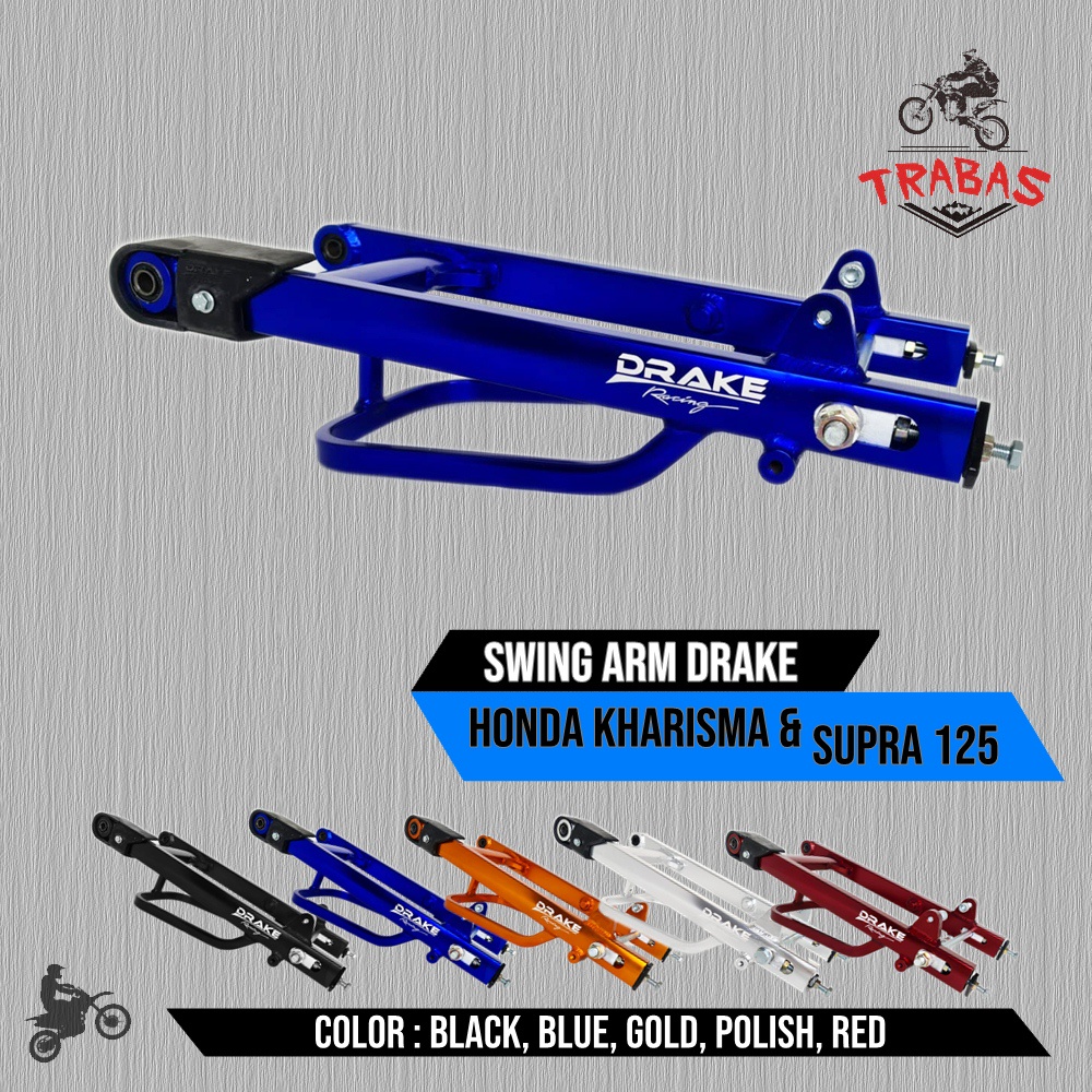 Jual SWINGARM HONDA SUPRA 125 SWING ARM AREM KHARISMA LENGAN AYUN DRAKE RACING | Shopee Indonesia