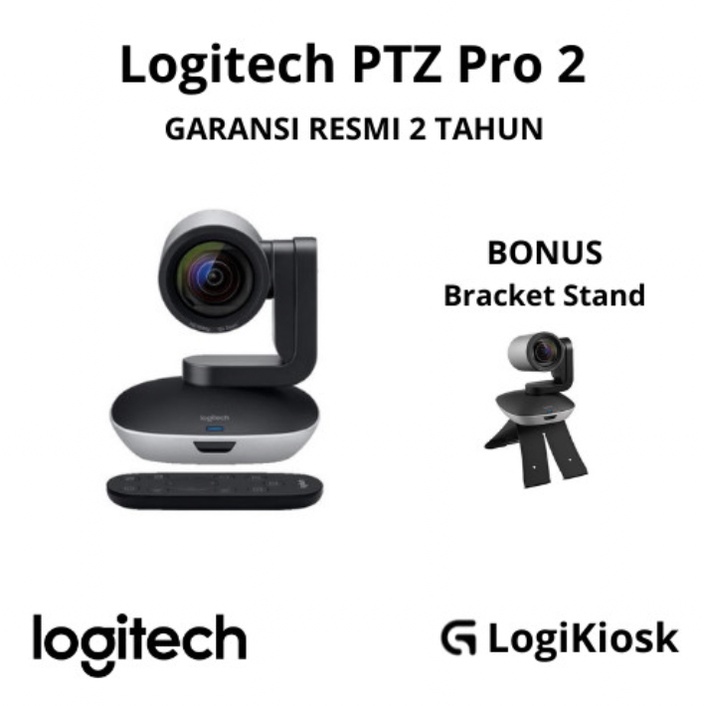 Jual LOGITECH PTZ Pro 2 Video Camera Conference - GARANSI RESMI ...