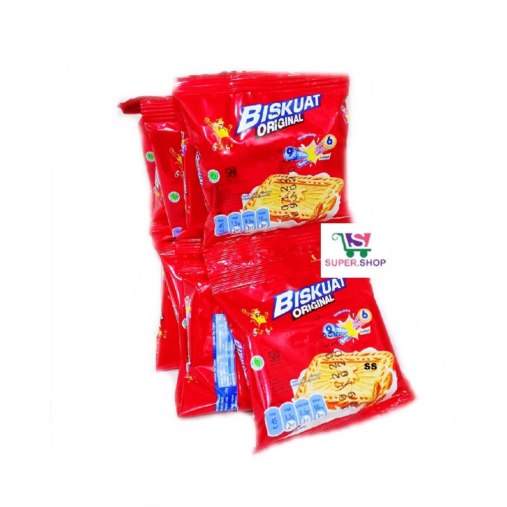 Jual Biskuat Biskuit Susu Cokelat / Original isi 10 pcs Indonesia ...