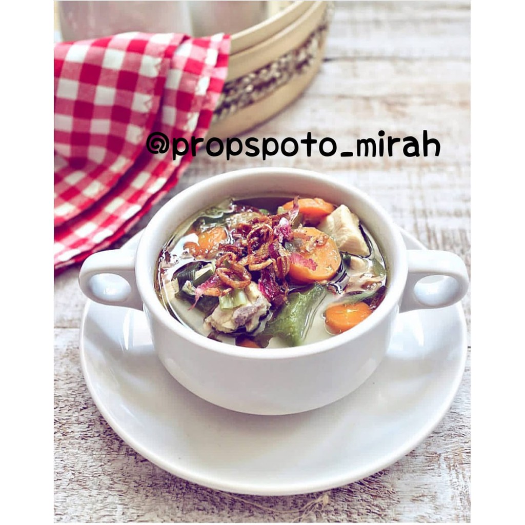 Jual mangkok sup hotel / mangkuk kuping (1 set) Indonesia|Shopee Indonesia